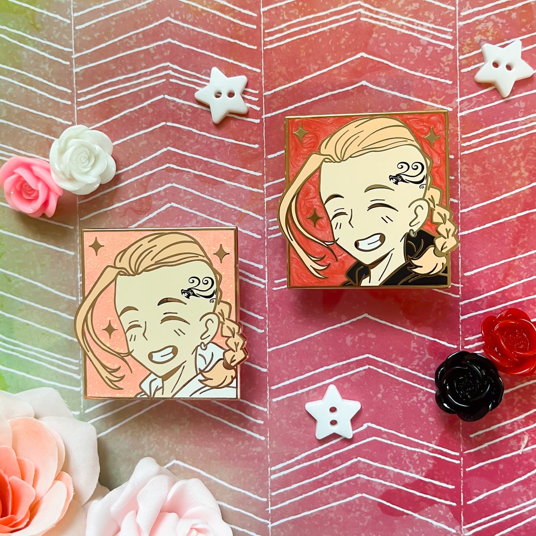 Tokyo Boy Twin Dragon Enamel Pins - Etsy