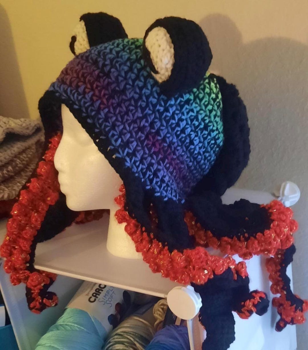 Cute Crochet Octopus Tentacle Hat Beanie - Etsy