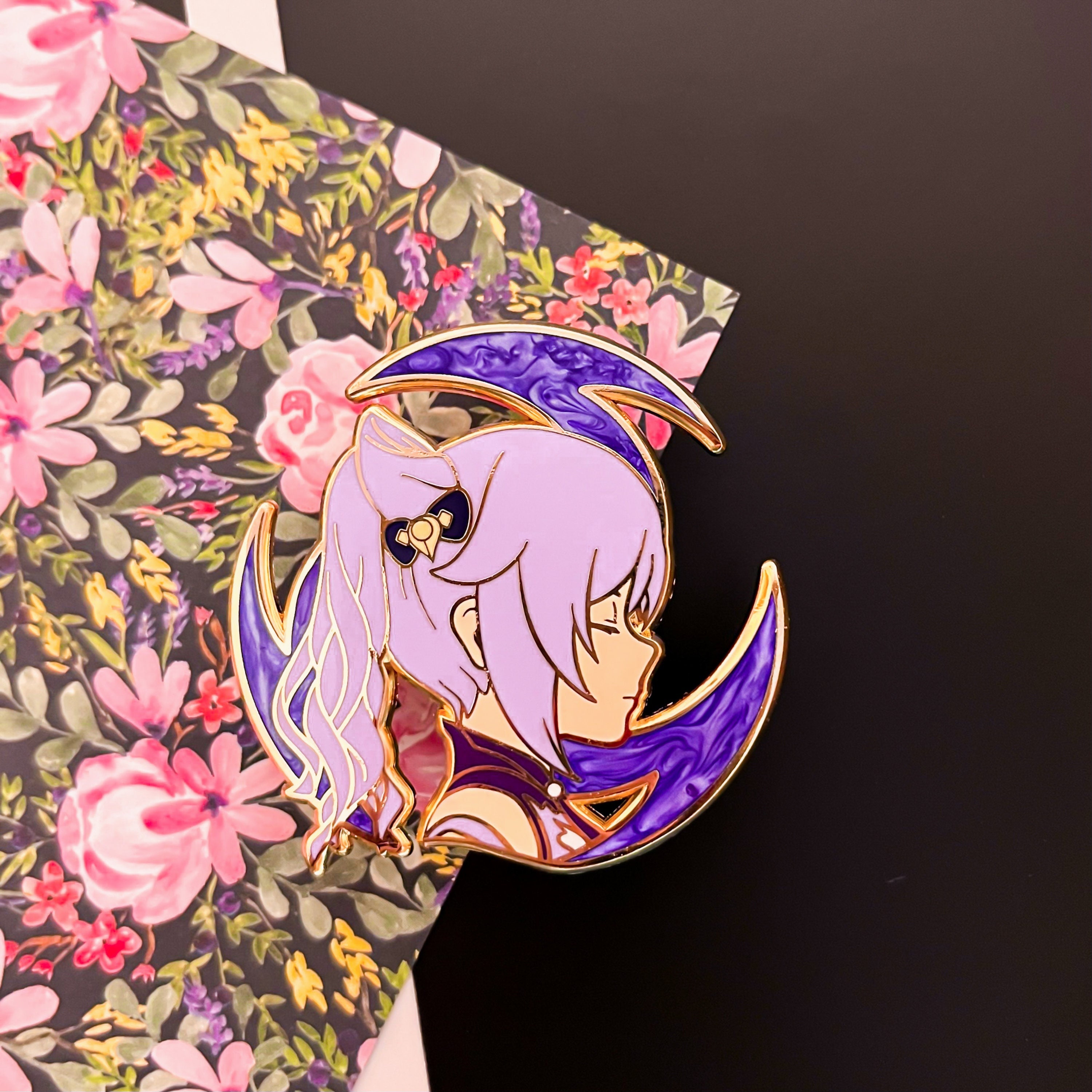 Keqing Enamel Pin Genshin Impact - Etsy Australia