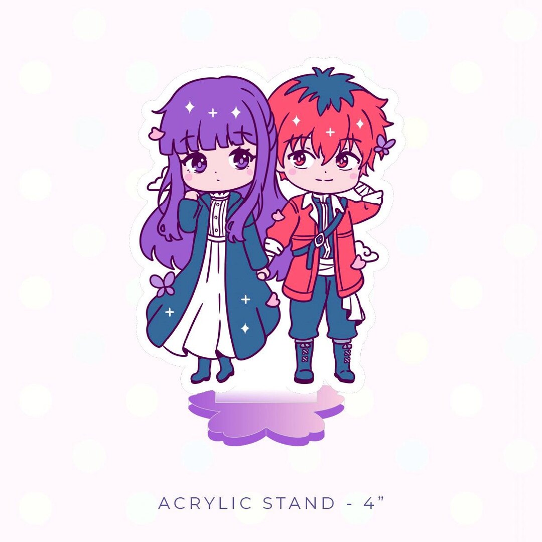 Mage and Warrior Acrylic Stand - Etsy