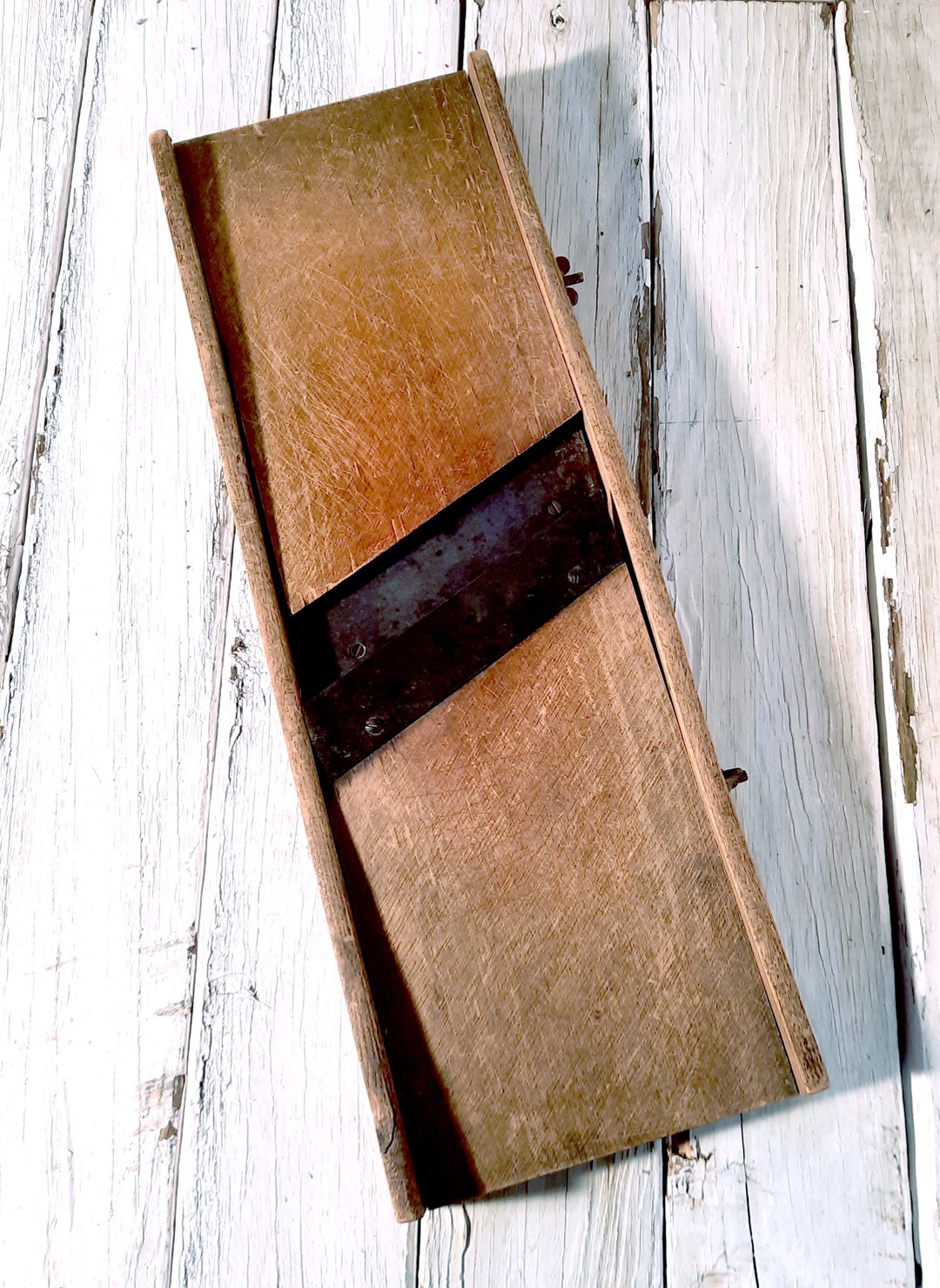 Antique Wooden Cabbage Slicer - Etsy