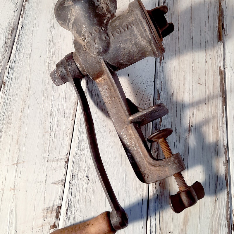 Vintage Meat Grinder - Etsy