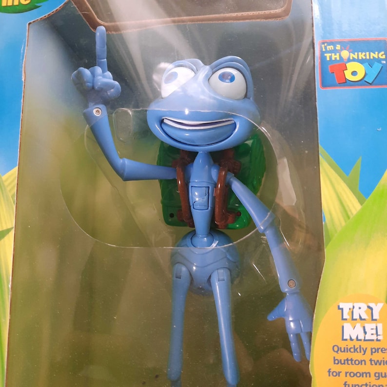Pixar A Bug's Life Flik Talking Room Guard 1998 Original - Etsy Finland