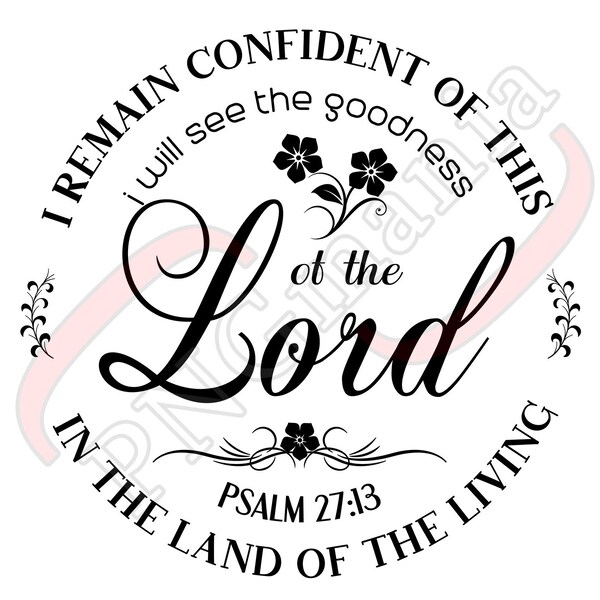 Psalm 27 Svg - Etsy