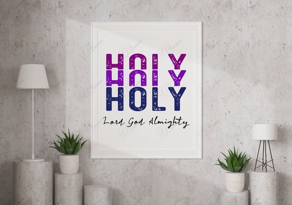 Holy God Wallpaper