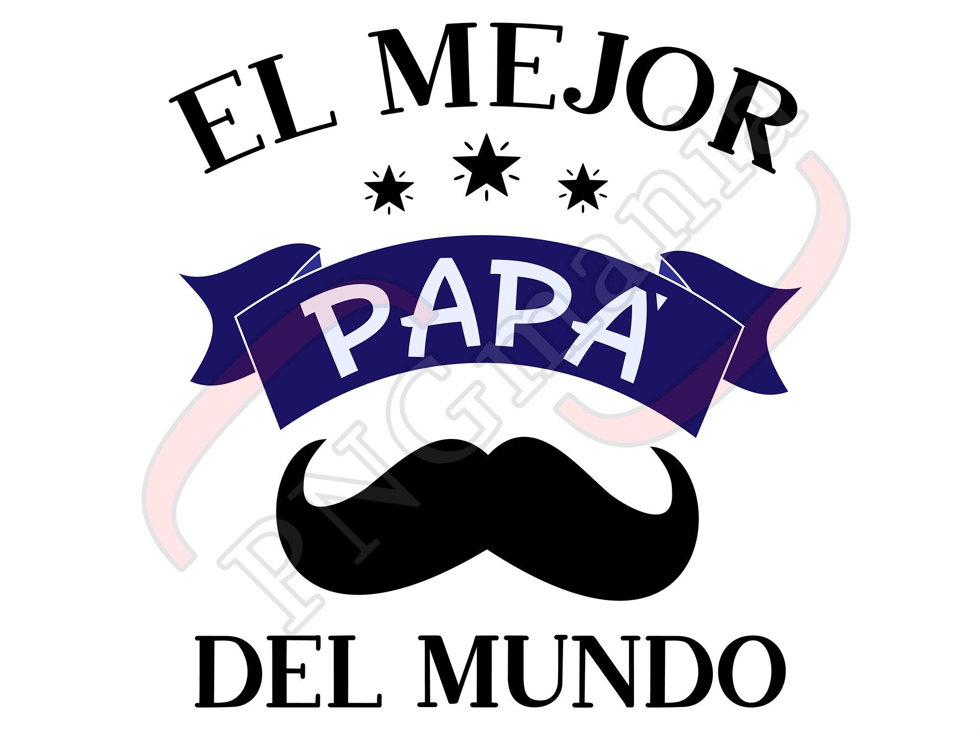 El Mejor Papá Del Mundo Spanish Quote Best Dad PNG SVG JPG - Etsy