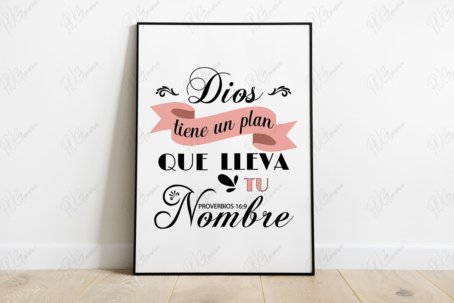 Dios Tiene Un Plan Que Lleva Tu Nombre Spanish Bible Verse - Etsy Norway