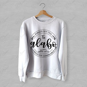 Salmos 139 SVG, PNG, Jpg, Spanish Psalm, Te Alabo Porque Soy Una ...