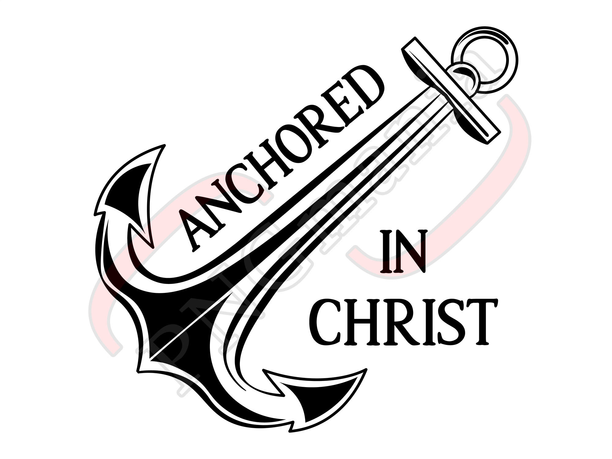 Anchored In Christ Tattoo