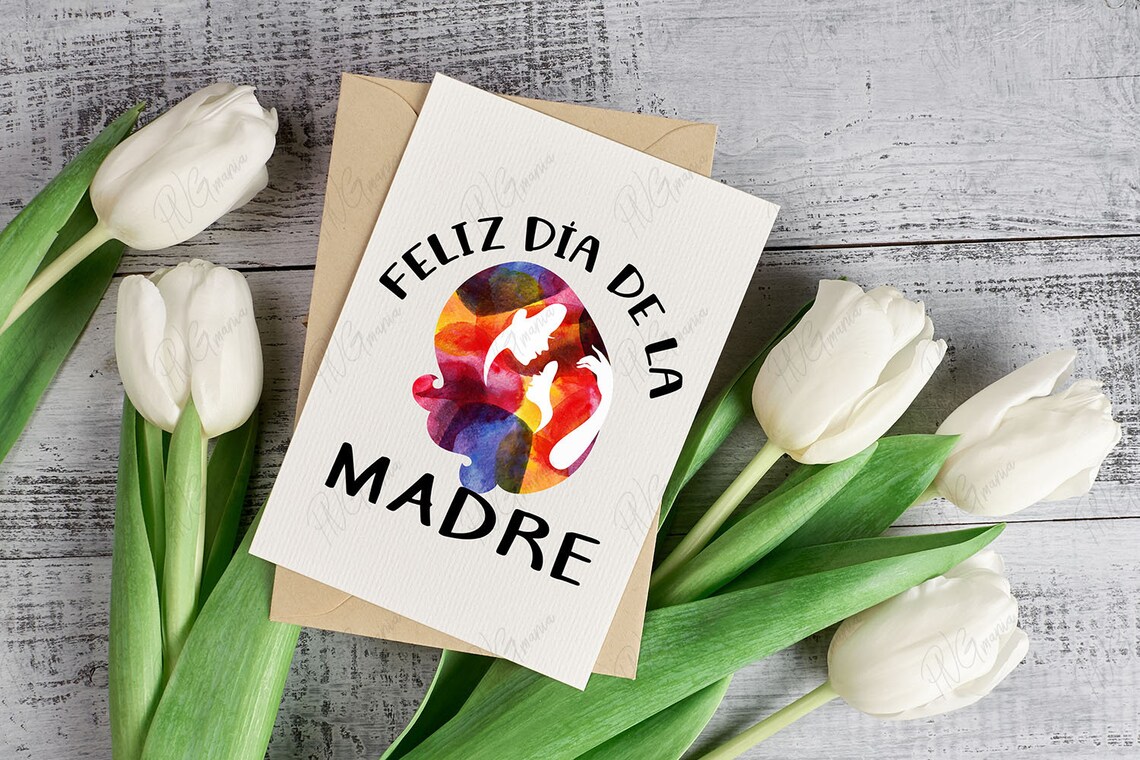 Feliz Dia De La Madre Spanish Happy Mother's Day SVG | Etsy