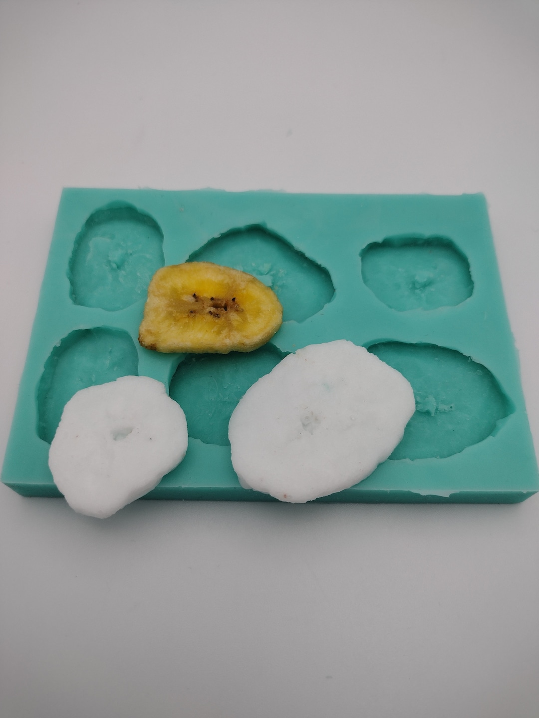 Dried Banana Chips-silicone Mold-faux Fake Bake-clay, Resin,soap,candle ...