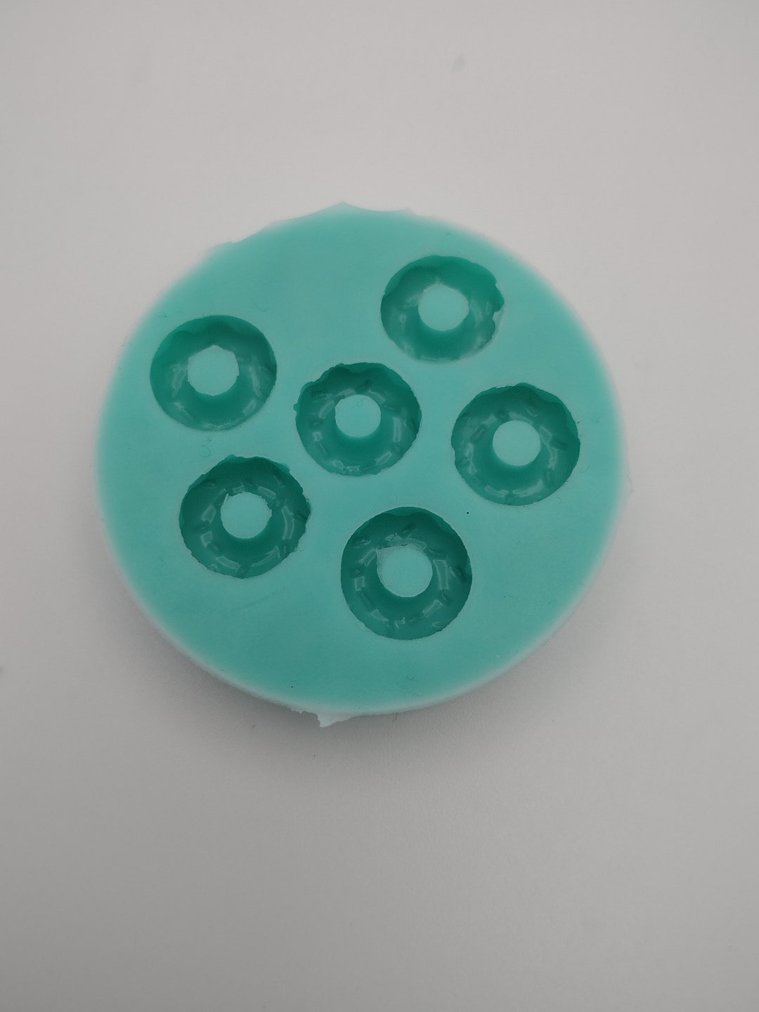 Mini Donuts-silicone Mold-faux Fake Bake-clay, Resin, Soap, Candle ...