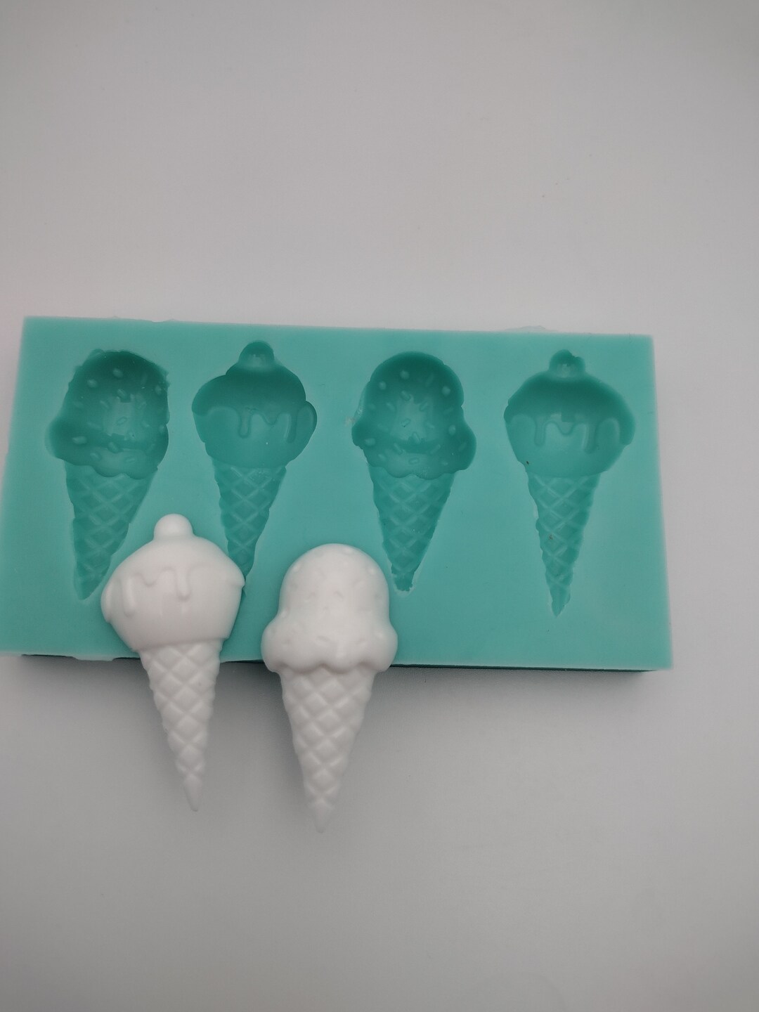 Mini Ice Creams-silicone Mold-faux Fake Bake-clay,resin,soap,candle ...