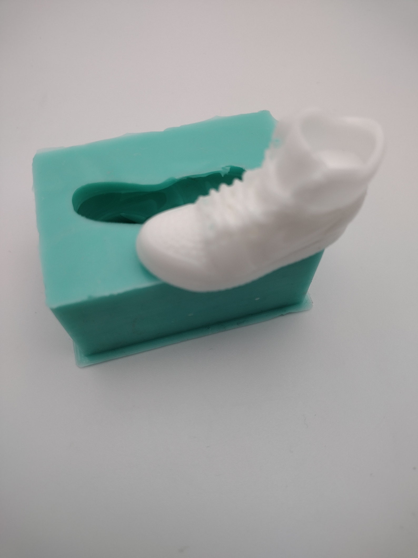 Small Shoe-silicone Mold-faux Fake Bake-clay, Resin,soap,candle,plaster ...