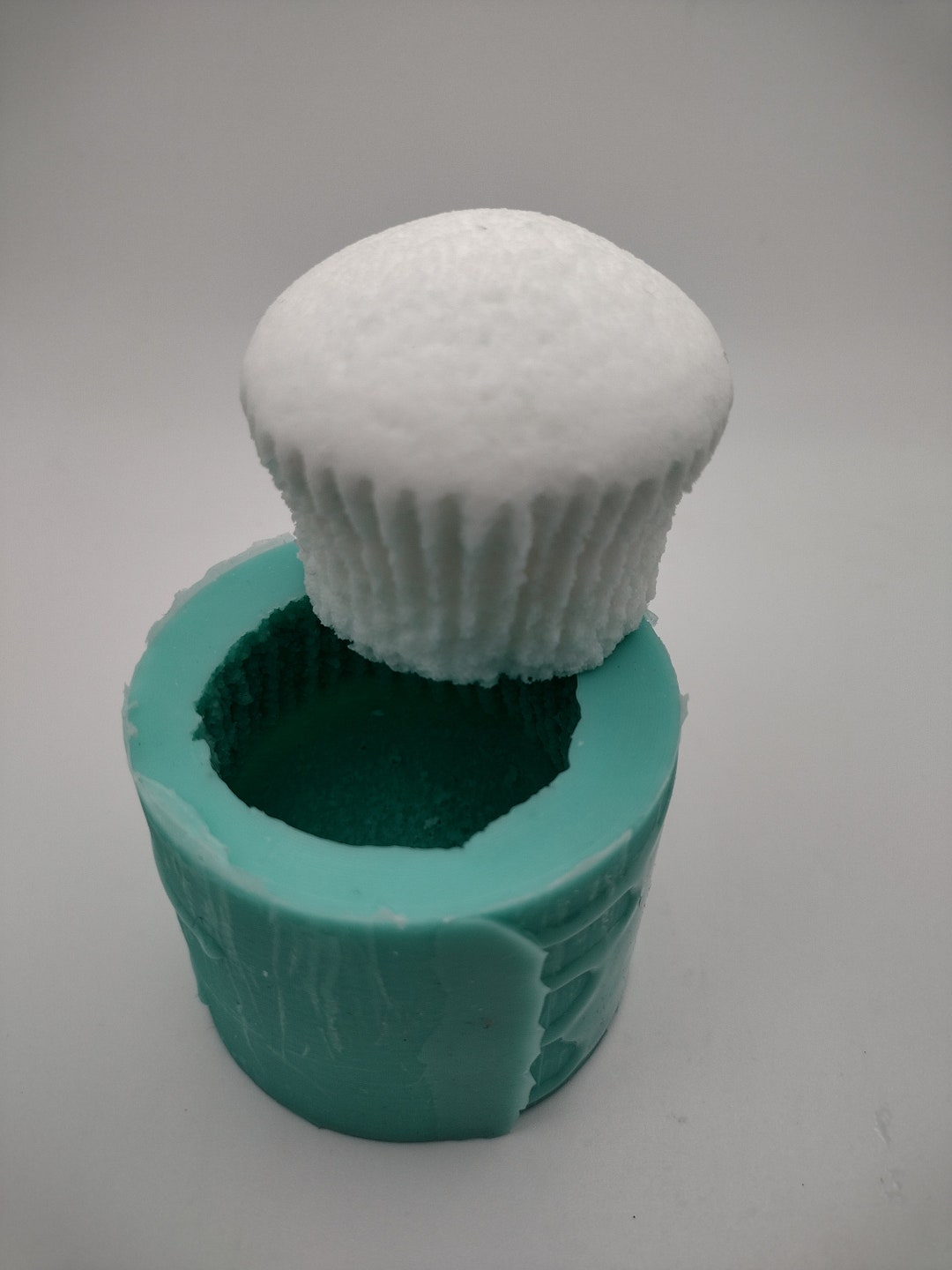 Meduim Cupcake-silicone Mold-faux Fake Bake-clay, Resin, Soap, Candle ...