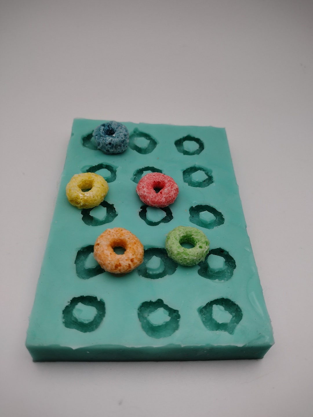 Circle Cereal Pieces-silicone Mold-faux Fake Bake-clay,resin,soap ...