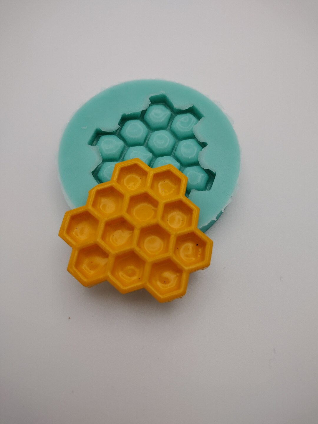 Small Honey Comb-silicone Mold-faux Fake Bake-clay, Resin, Soap, Candle ...