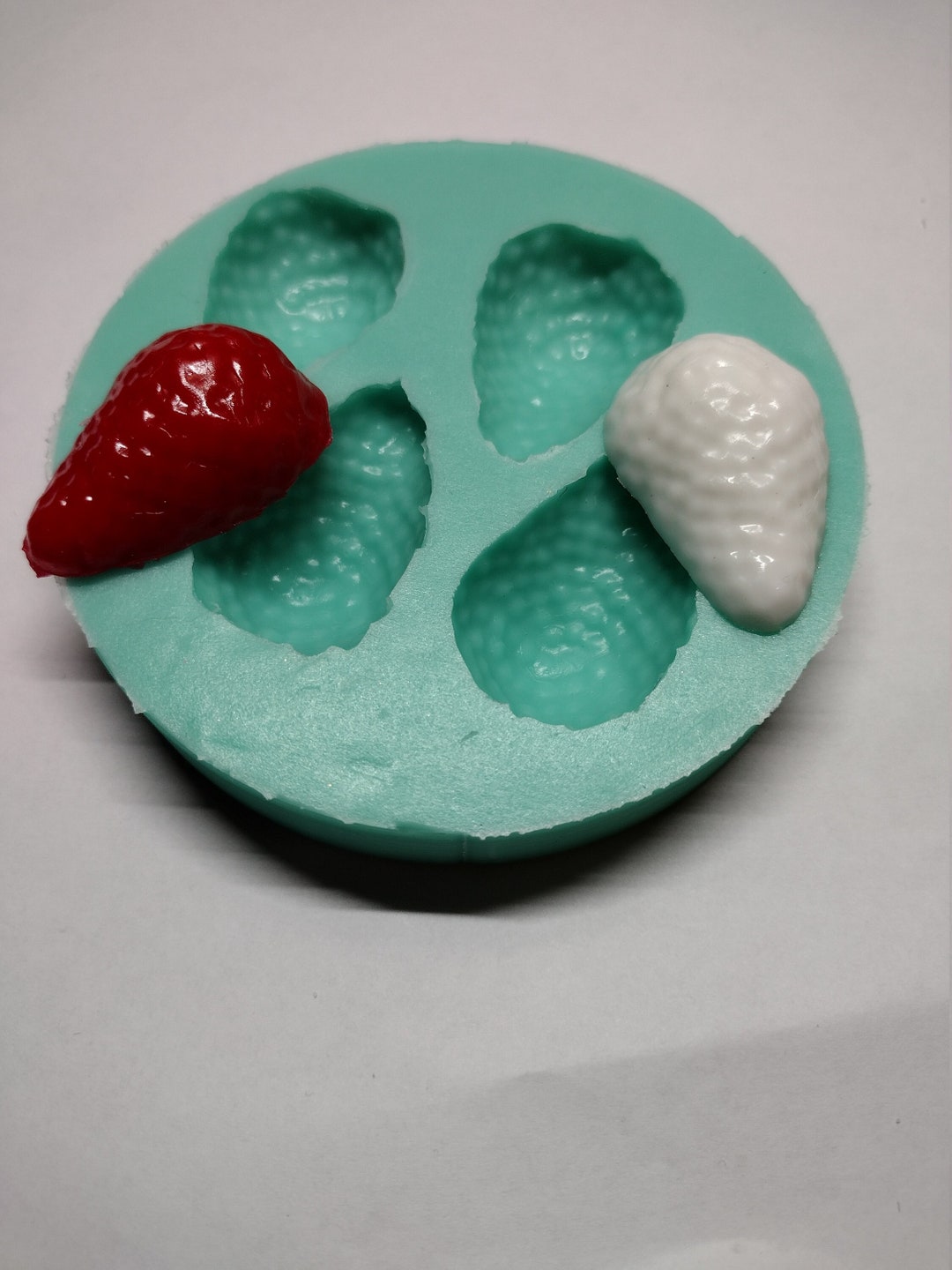Strawberry Slices-silicone Mold-faux Fake Bake-clay,resin,soap,candle ...