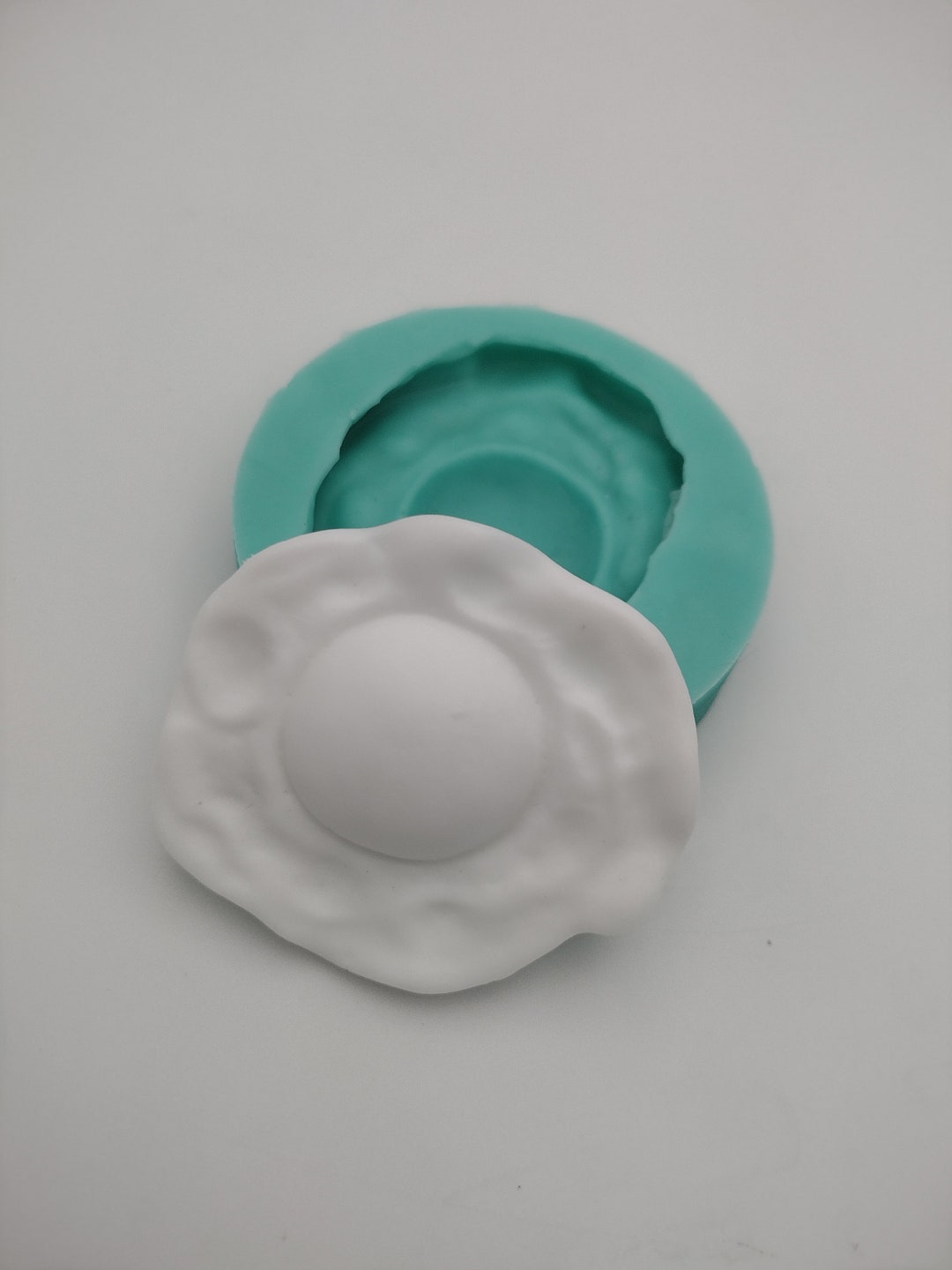 Egg-silicone Mold-faux Fake Bake-clay,resin,soap,candle,plaster ...