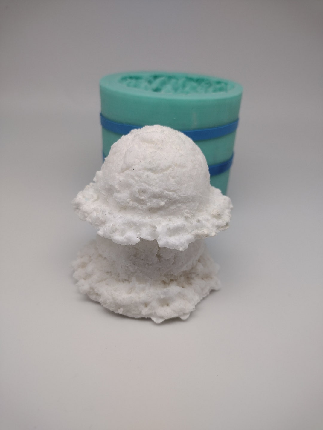 Double Ice Cream Silicone Mold-faux Fake Bake-clay, Resin,soap,candle ...