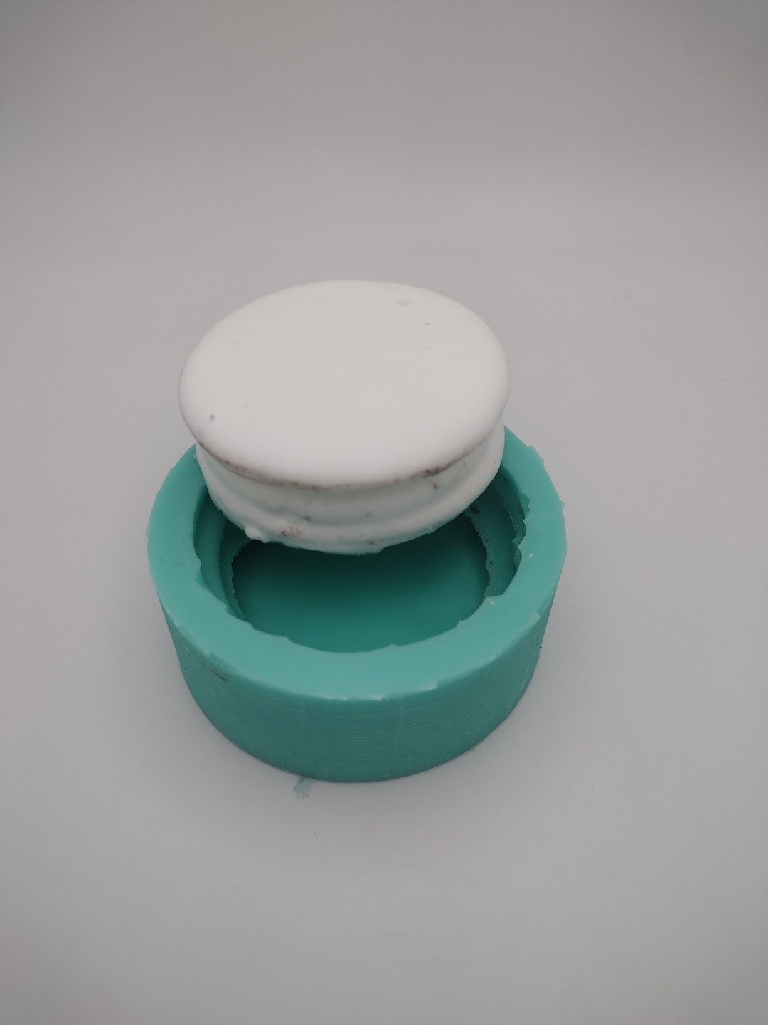 Moon Pie (small)-silicone Mold-faux Fake Bake-clay, Resin,soap,candle ...