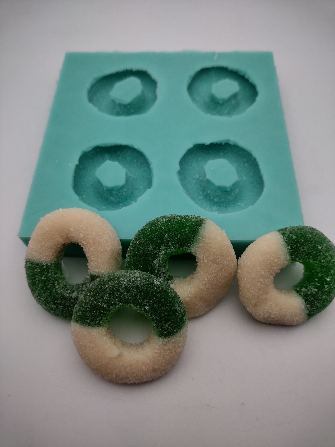 Gummies Rings-silicone Mold-faux Fake Bake-clay,resin,soap,candle ...