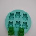 Frogs-silicone Mold-faux Fake Bake-clay, Resin, Soap, Candle, Plaster ...