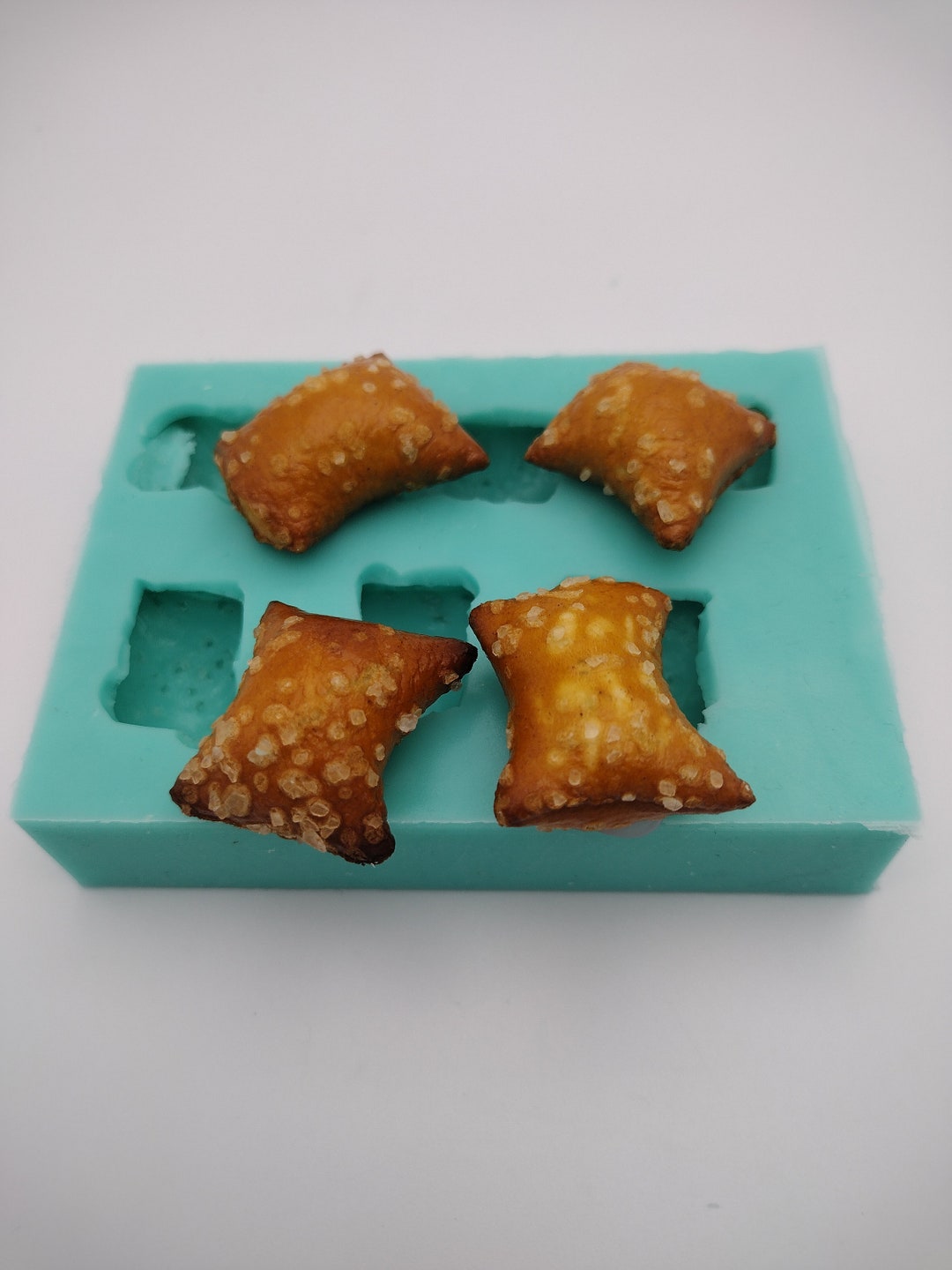 Pretzel Bites-silicone Mold-faux Fake Bake-clay,resin,soap,candle ...