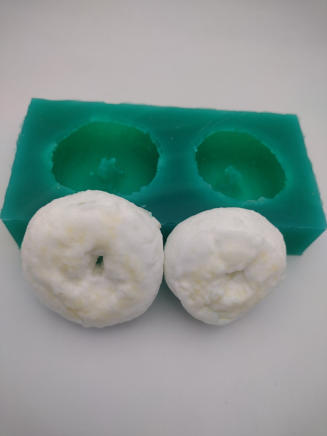 Old Fashion Donuts-silicone Mold-clay,resin,soap,candle,plaster,fondant ...