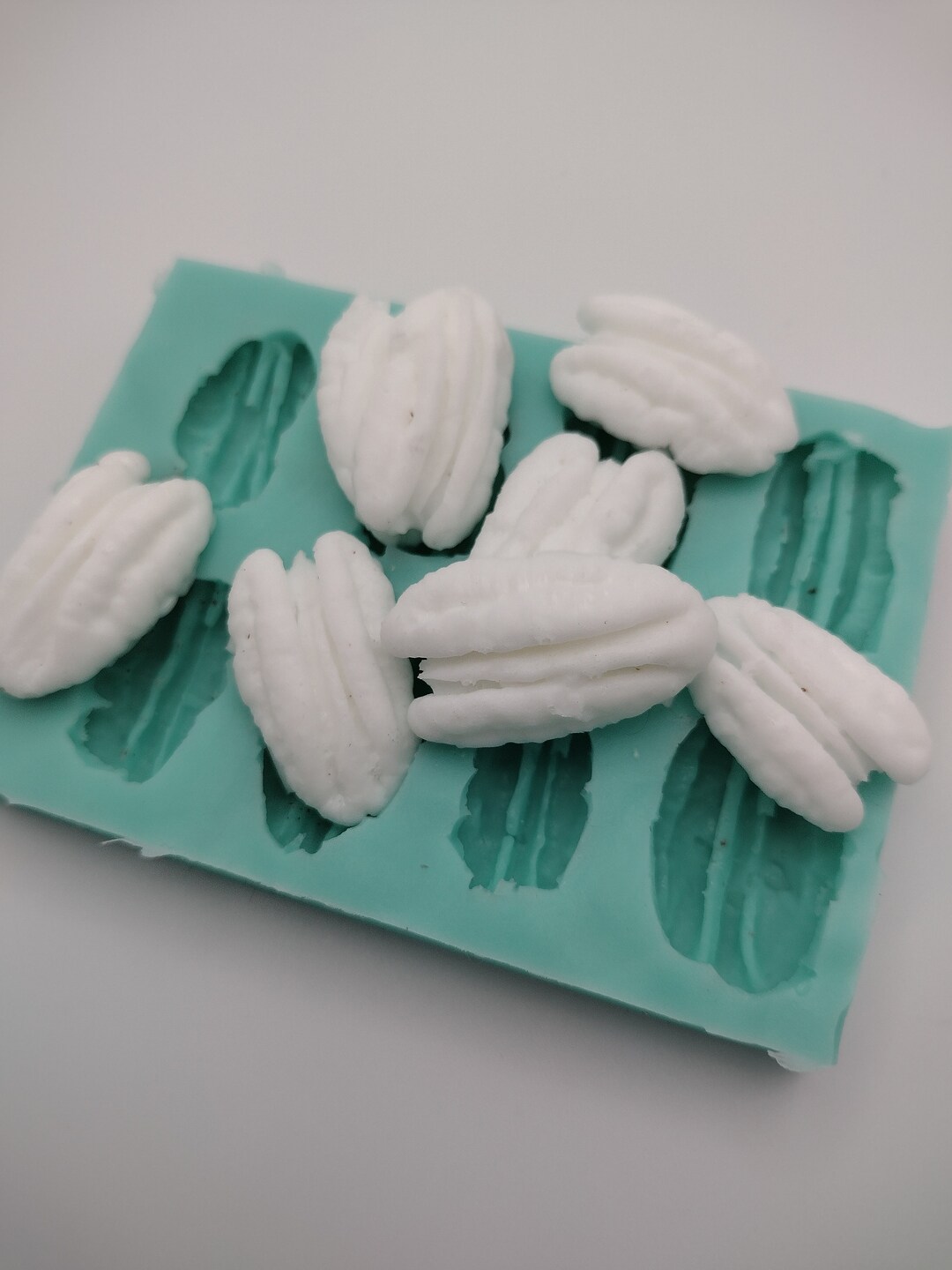 Pecans-silicone Mold-faux Fake Bake-clay, Resin, Soap, Candle, Plaster ...