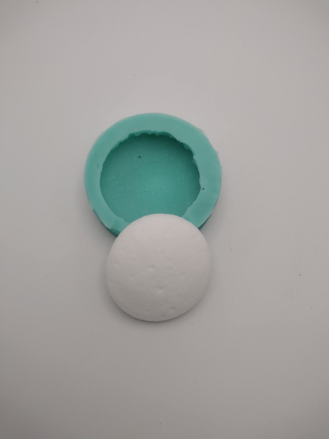 Single Vanilla Wafer-silicone Mold-faux Fake Bake-clay, Resin,soap ...