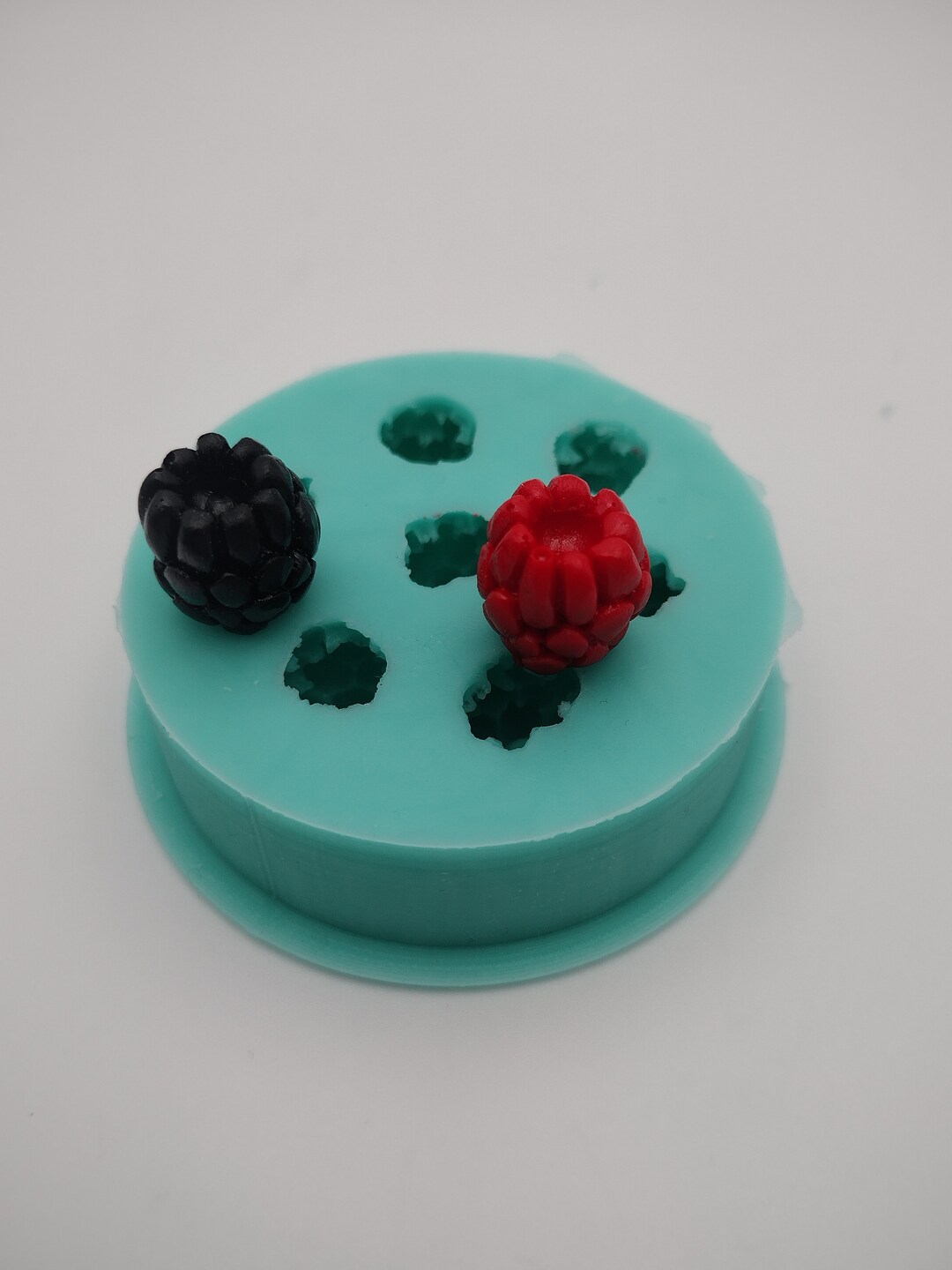 Raspberry/blackberry-silicone Mold-faux Fake Bake-clay,resin,soap ...