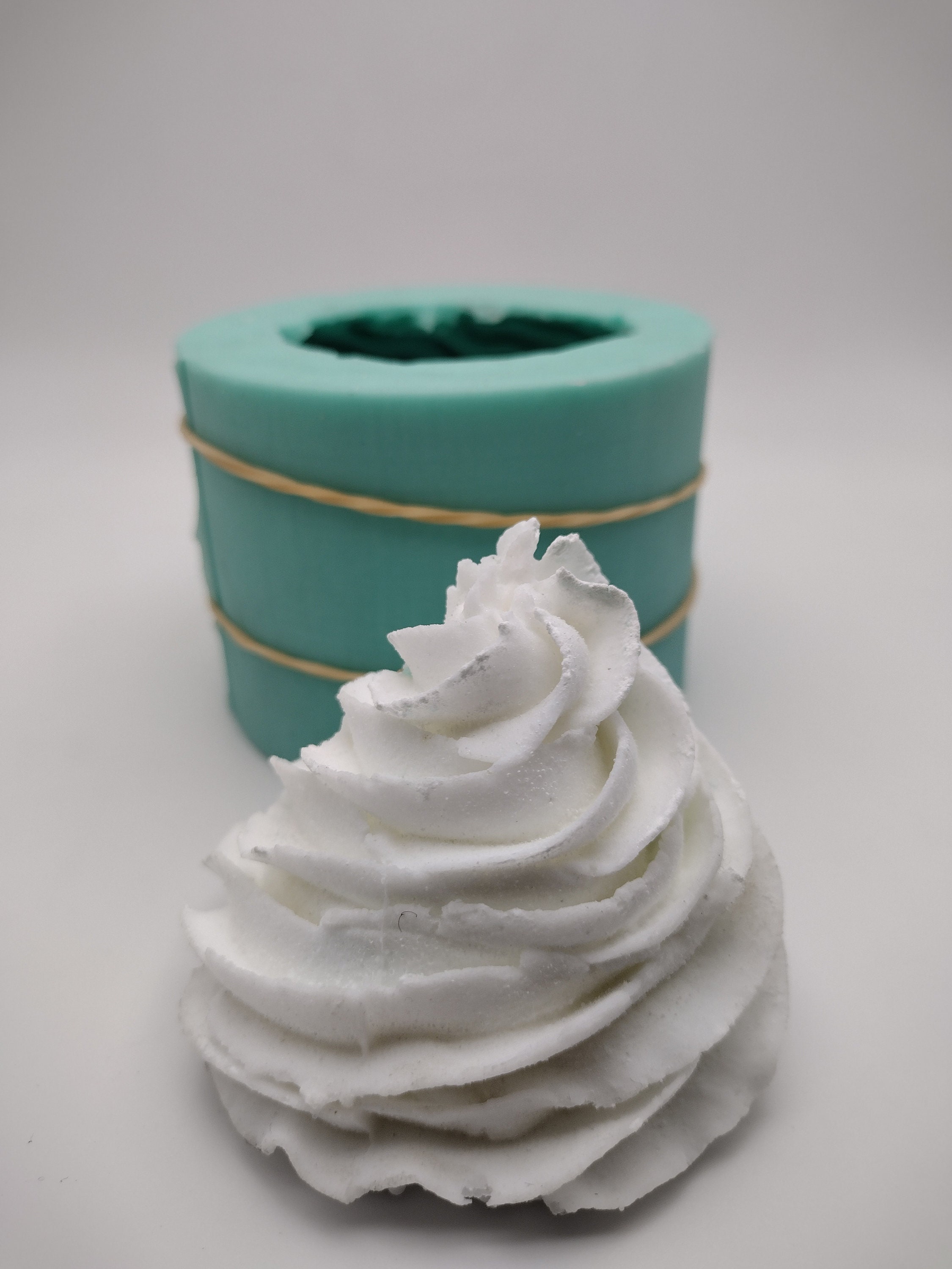 Swirl(3.0in Diameter)-silicone Mold-faux Fake Bake-clay,resin,soap ...