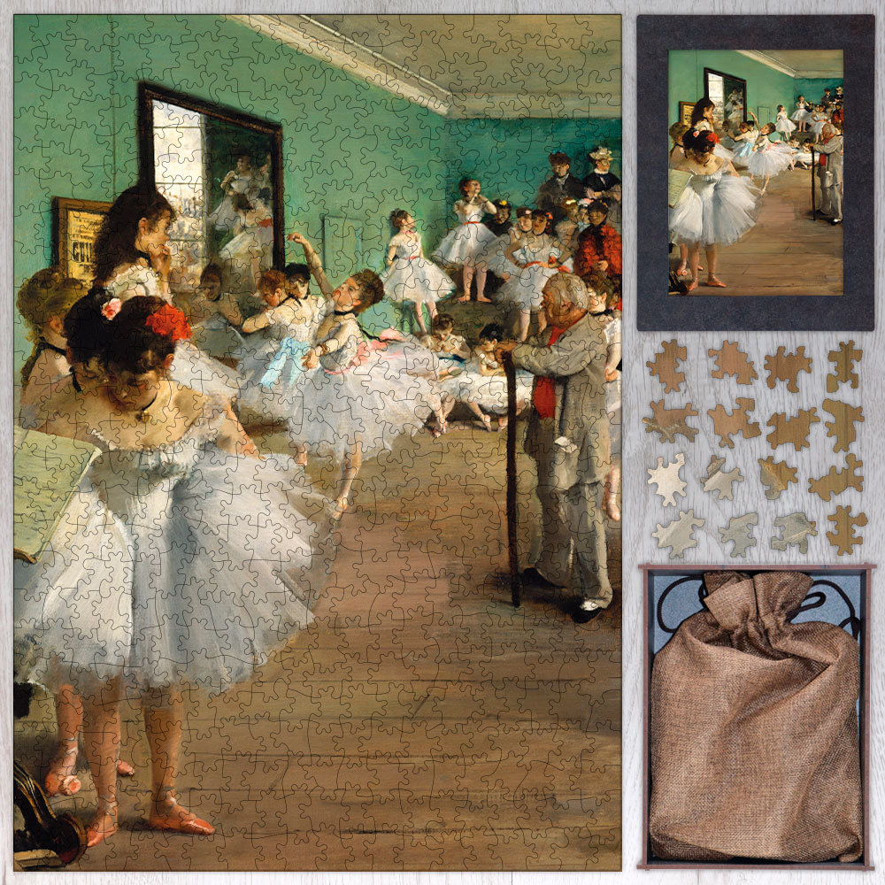 Toys & Games Edgar Degas 500-1000-2000 Pieces,Gift for Him/Her Wooden ...