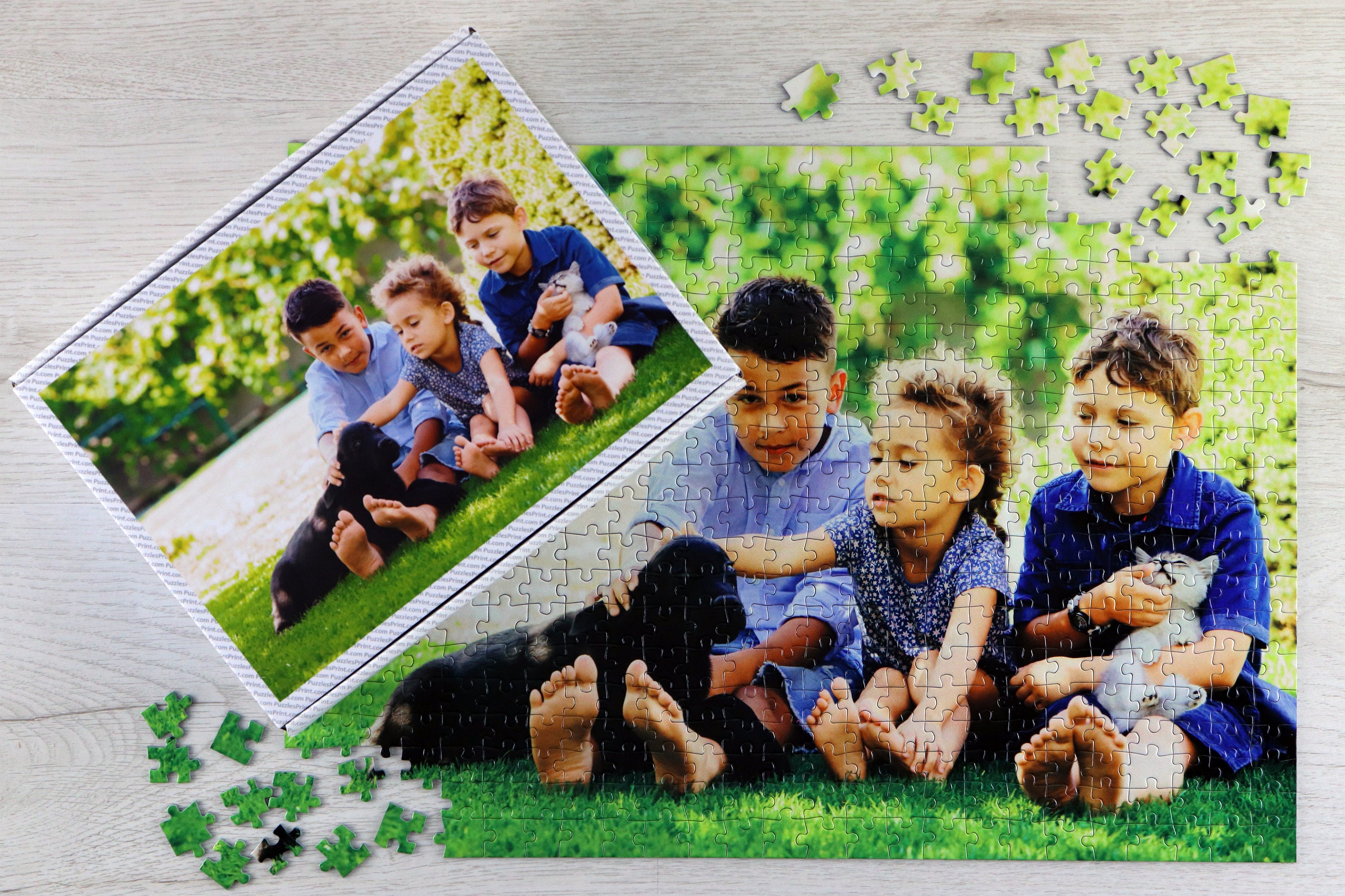 Custom Puzzle With Your Photo Create Personalized Jigsaw - Etsy