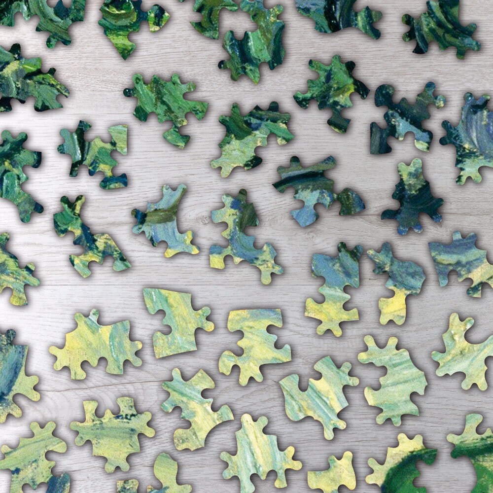 Van Gogh Olive Trees Wooden Jigsaw Puzzle - Etsy