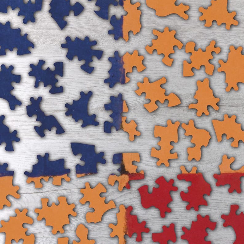 Paul Klee Color Chart Wooden Jigsaw Puzzle for Adults - Etsy
