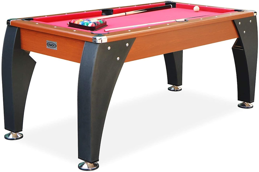 RACK Stark 5.5-foot Billiard/pool Table (red) - Etsy