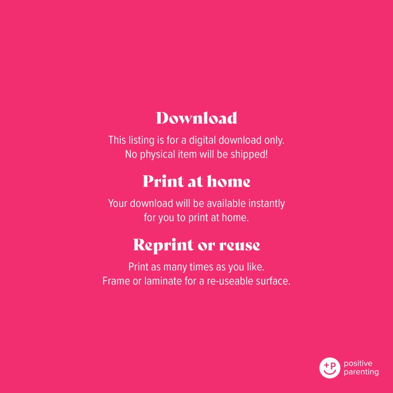 Positive Discipline Tool - Routine Chart for Kids / Morning & Evening ...