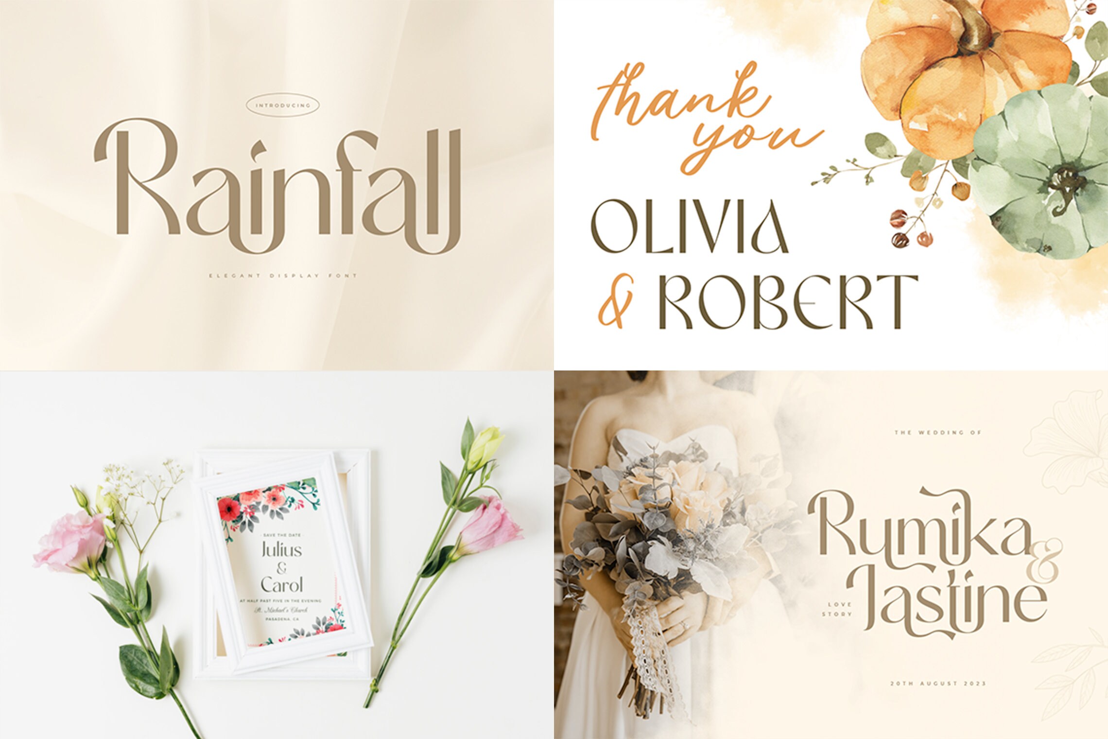 Wedding Font Bundle: 24 Elegant Calligraphy & Script Fonts - Etsy