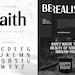 Modern Font Bundle: 17 Unique Commercial Fonts - Etsy