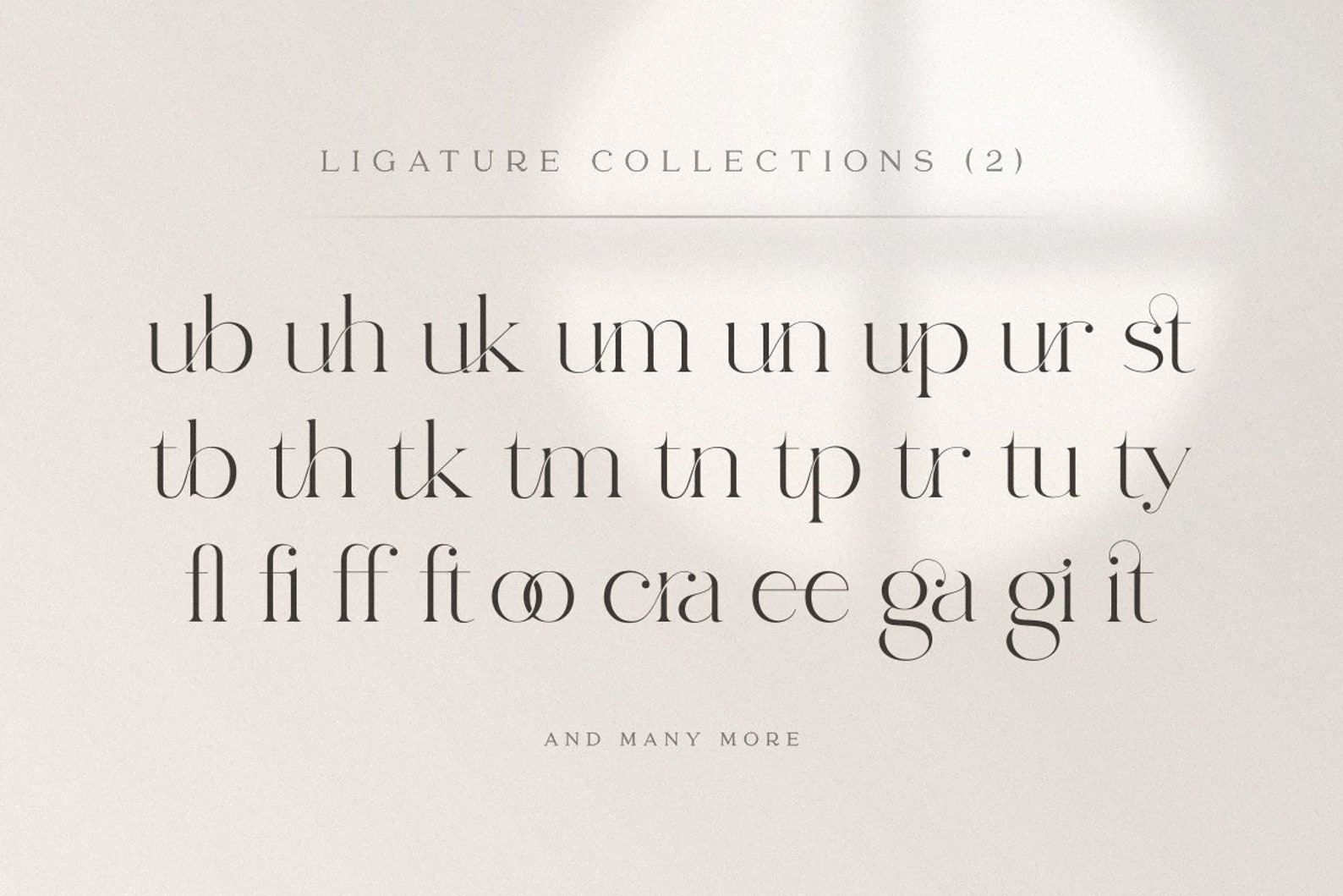 Abigail - Unique Ligature Font, Cursive Font, Commercial Font, Modern ...