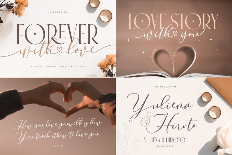 6 in 1 Font Duo Bundle – Perfect Pairing Fonts for Logos, Branding ...