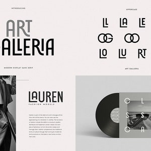 Modern Font Bundle: 17 Unique Commercial Fonts - Etsy