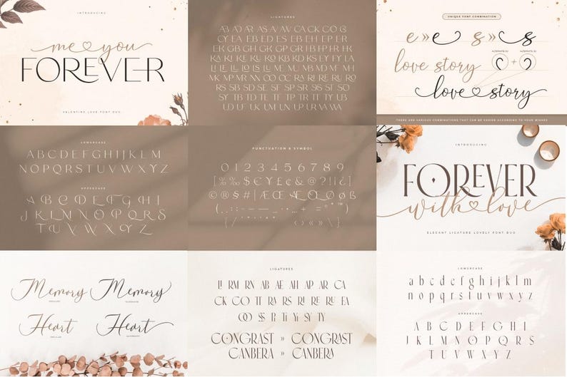 6 in 1 Font Duo Bundle – Perfect Pairing Fonts for Logos, Branding ...
