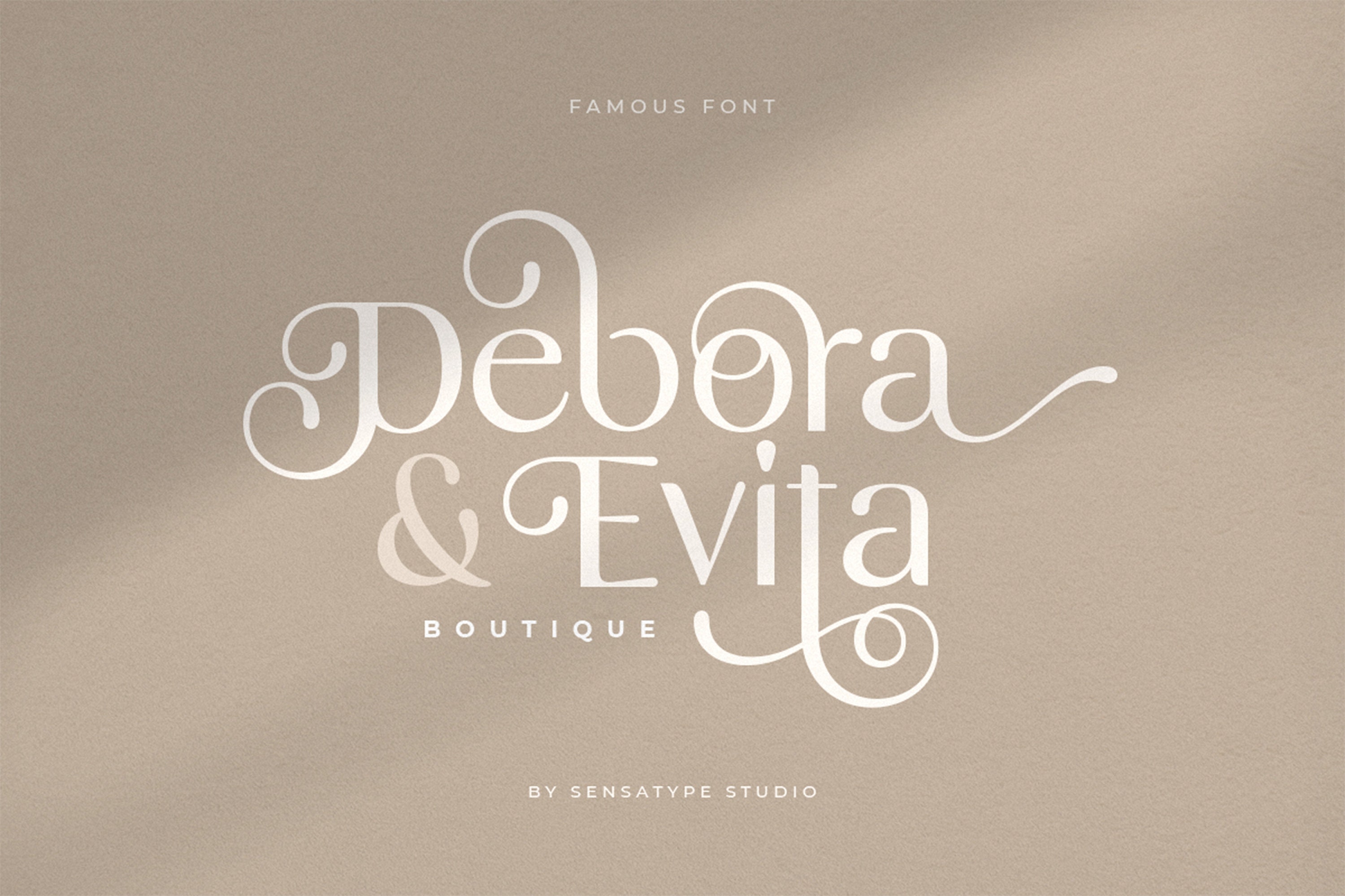 Famous Modern Feminine Beauty Font, Retro Font, Elegant Font, Canva ...