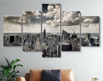 5 Panel Canvas Art | Etsy