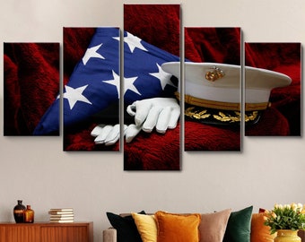 Marine Corps Wall Art | Etsy