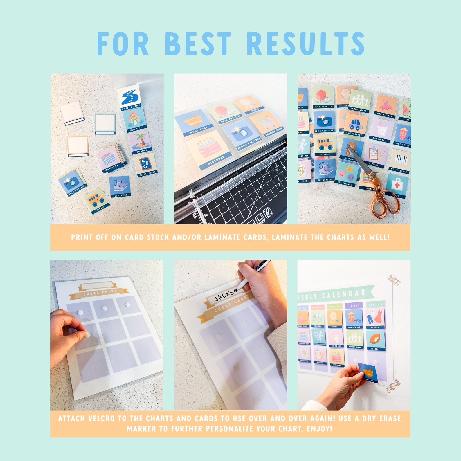 ULTIMATE Chore and Routine Chart Bundle - Digital Download | Printable ...