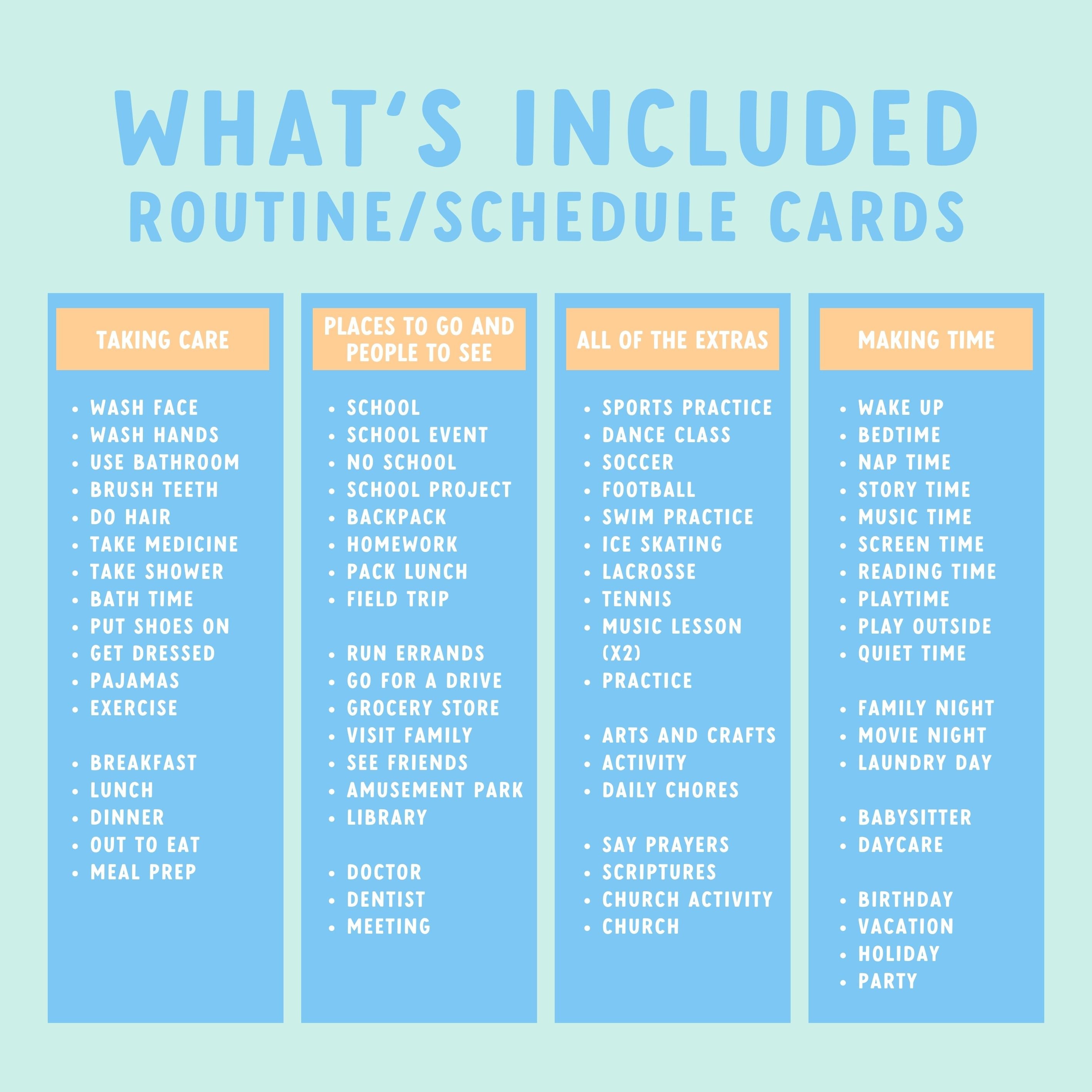 ULTIMATE Chore and Routine Chart Bundle - Digital Download | Printable ...